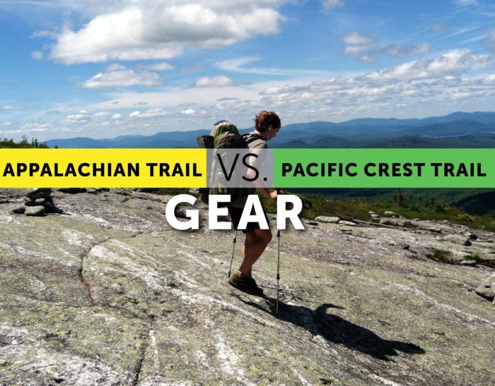 Gear List: Appalachian Trail vs. Pacific Crest Trail - The Trek