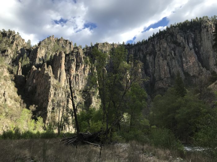 Through the Gila, Part One; Hot Springs! - The Trek