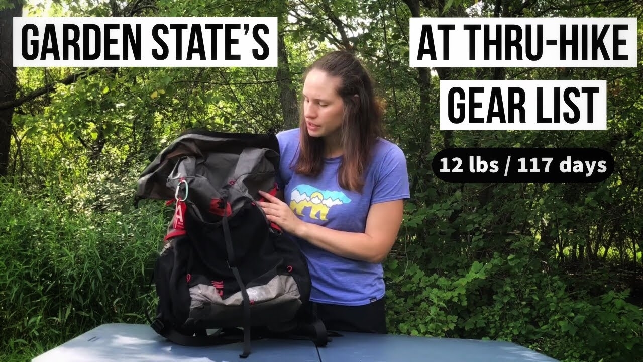 Garden State’s Appalachian Trail Thru-Hike Gear List - The Trek