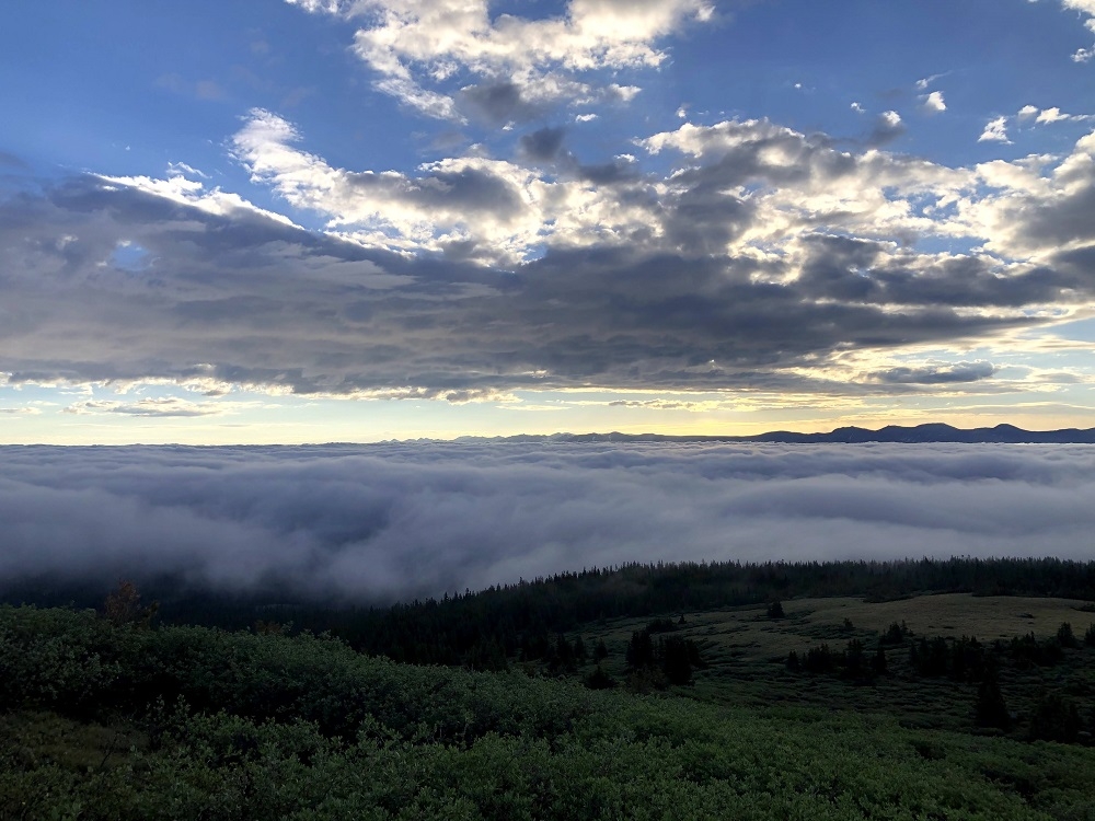 Colorado Trail Segment 10 and Mount Massive: The Clouds - The Trek