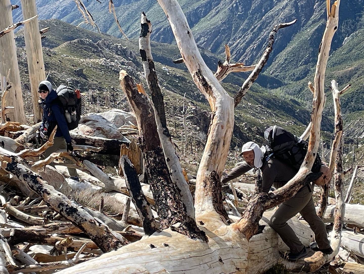 Apache Peak and Beyond - The Trek