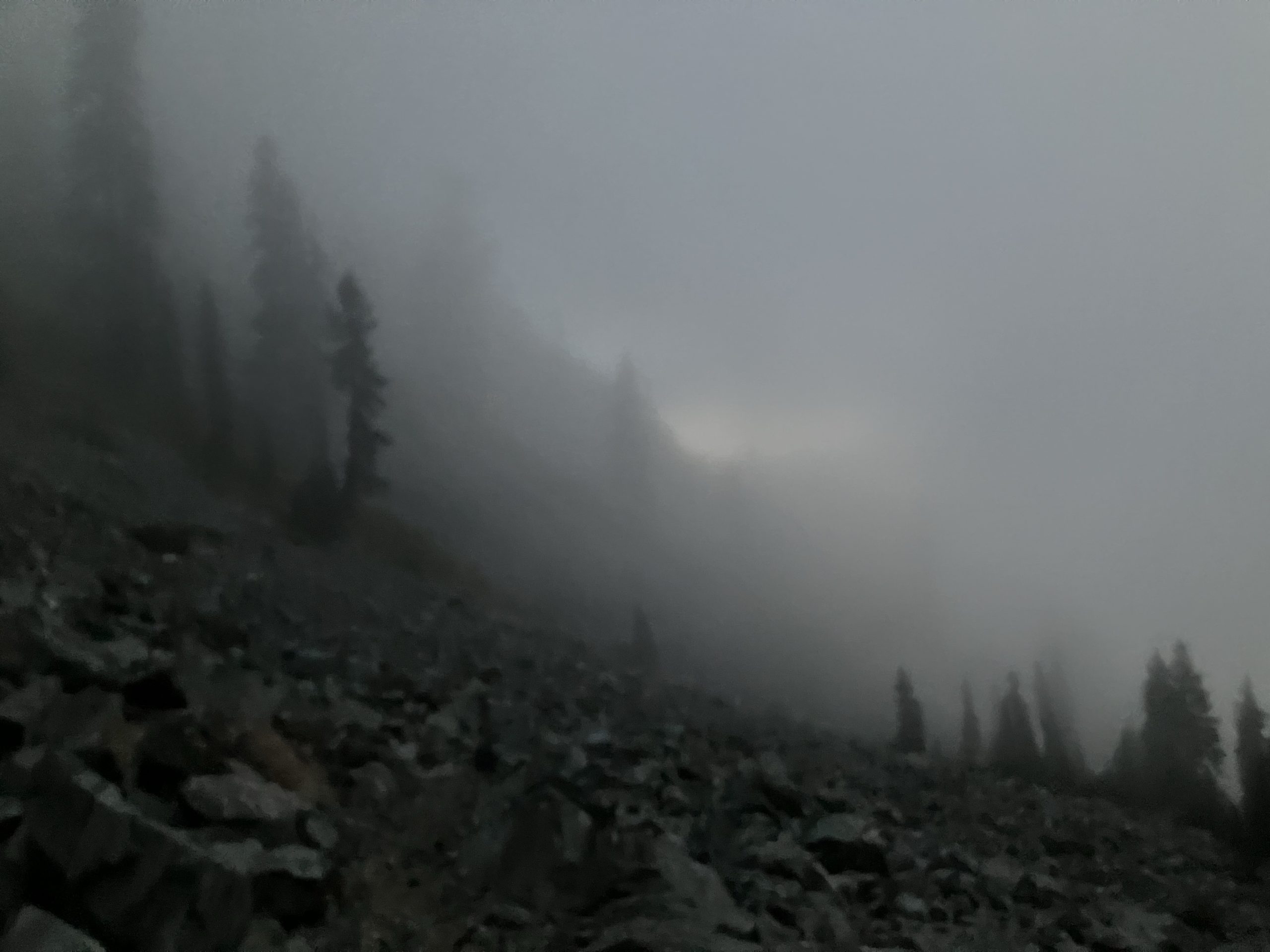 Clouds of smoke and rain - The Trek
