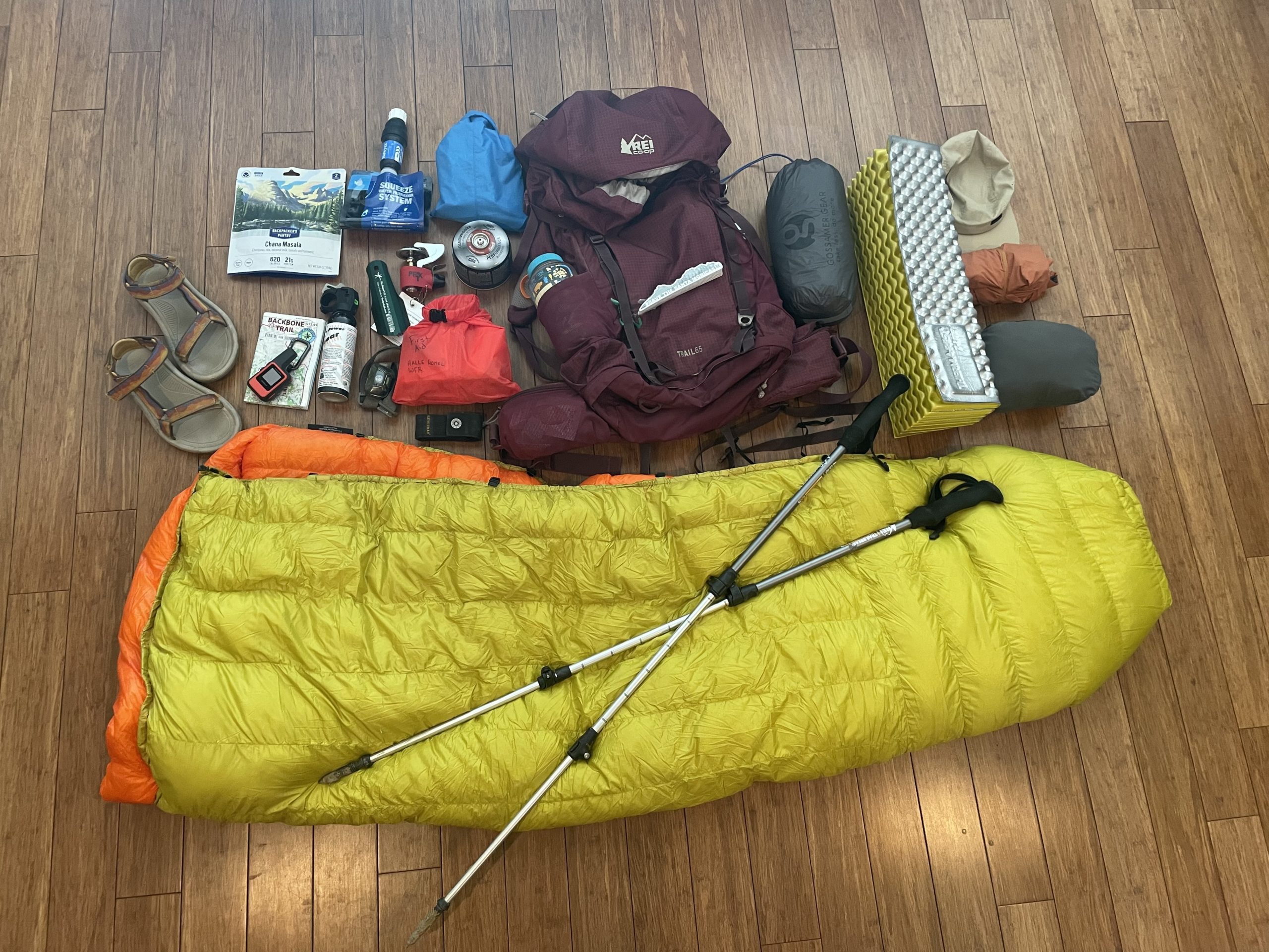 My Backbone Trail Ultralight ish Gear List The Trek My Backbone Trail Ultralight ish Gear List The Trek