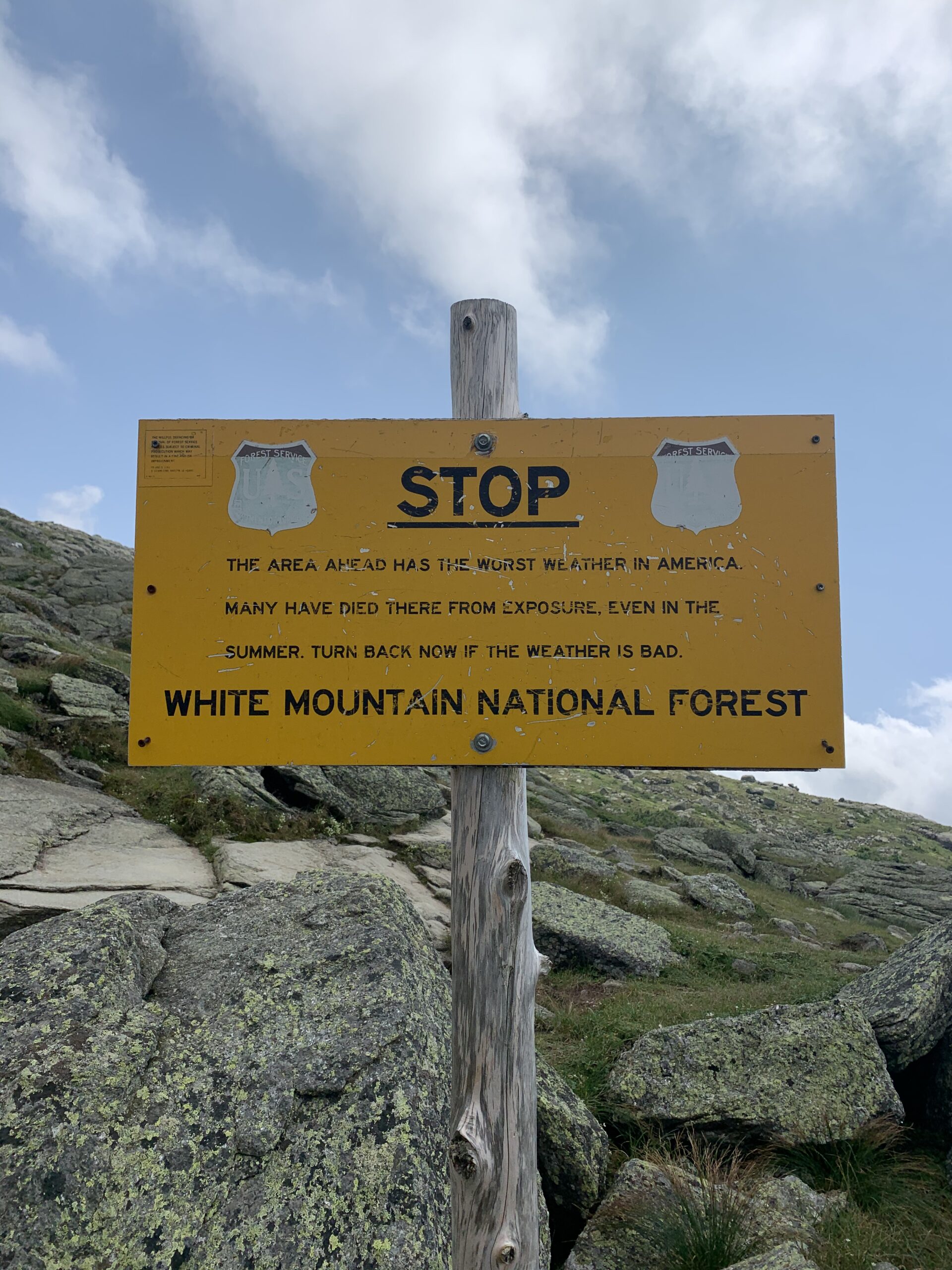 Hiker Sprains Their Ankle in the White Mountains - The Trek