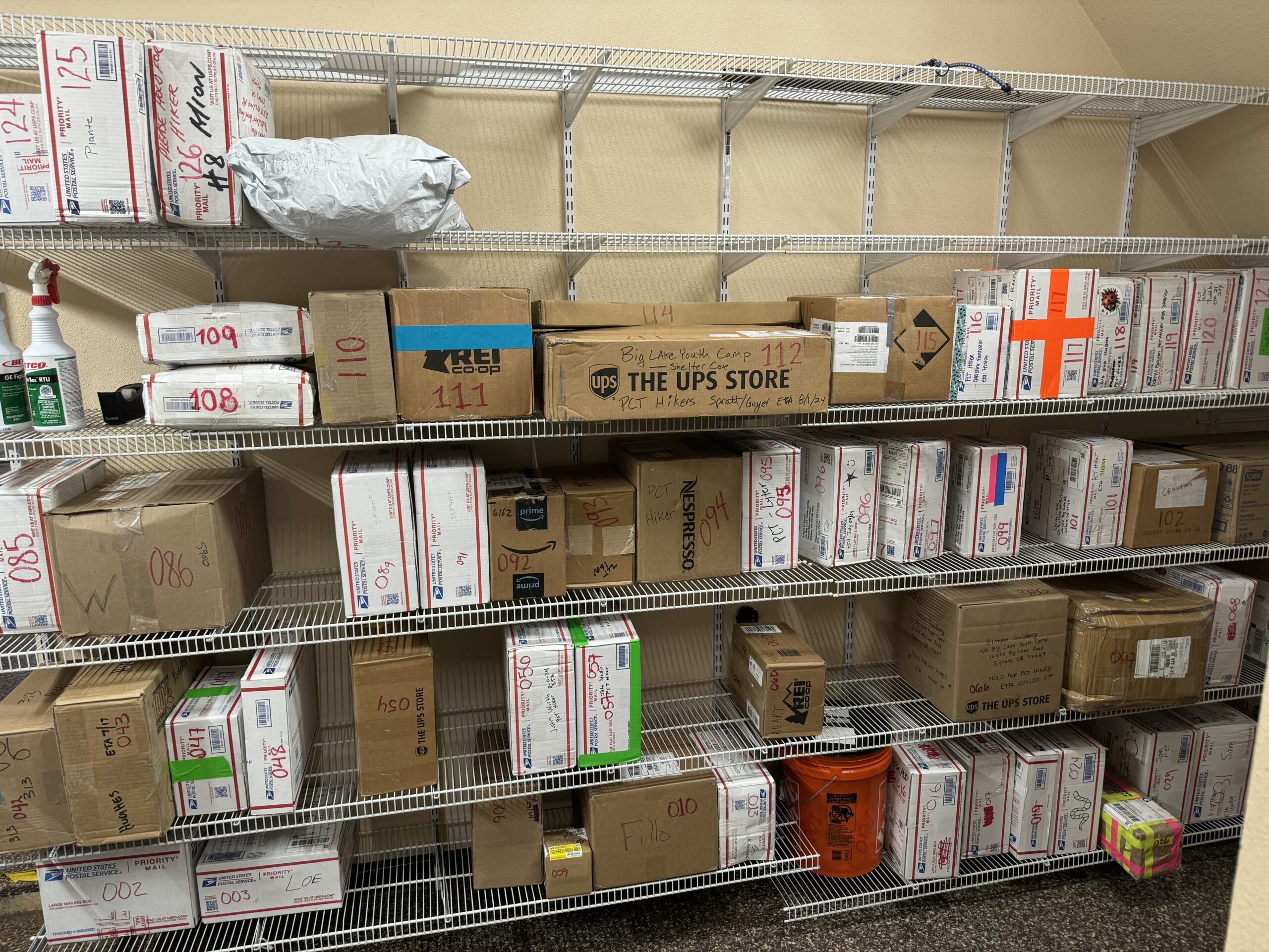 Resupply Plan in Oregon - The Trek