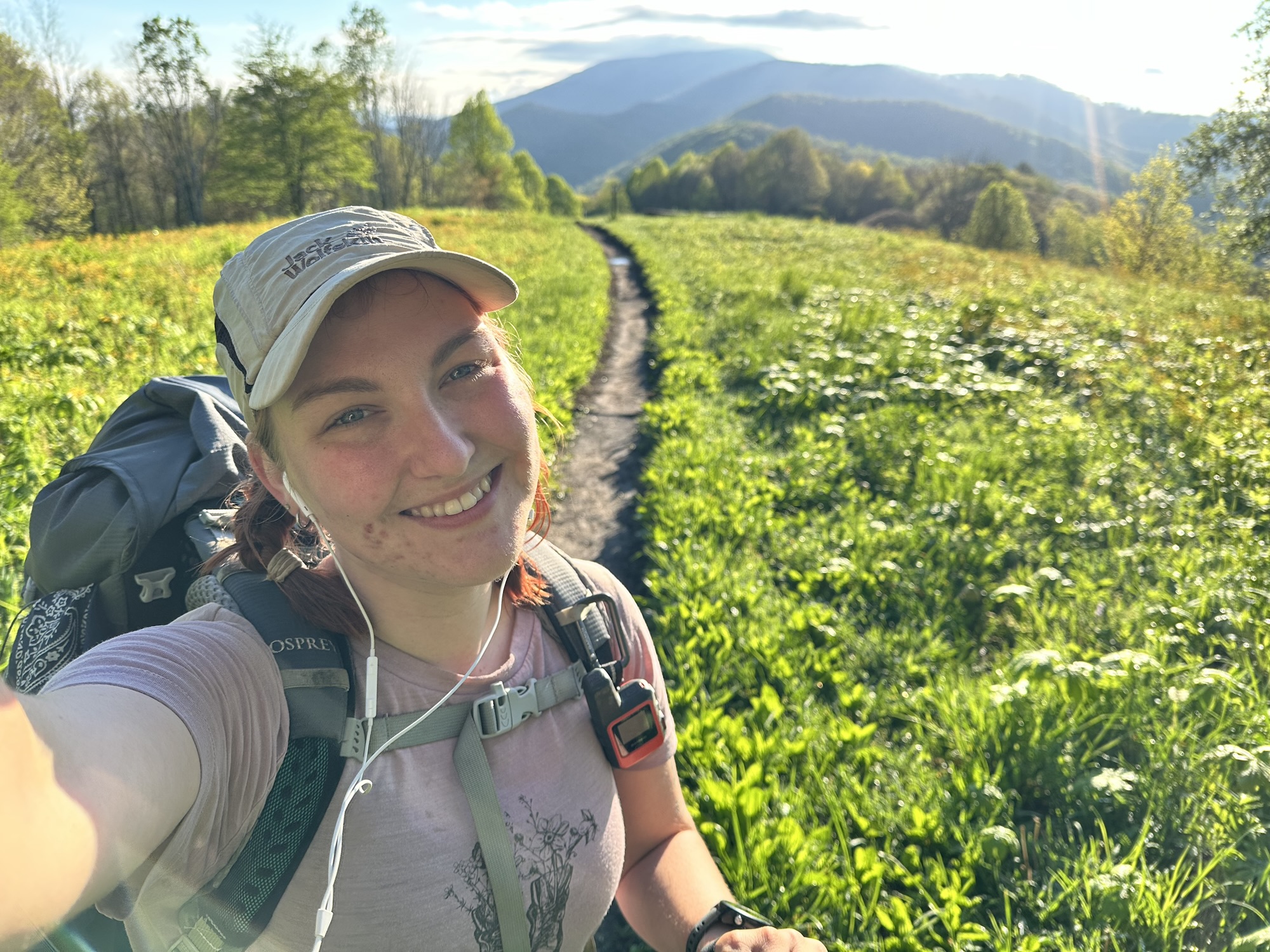 Hiking Into Hot Springs as a Tramily, Hiking Out Solo - The Trek