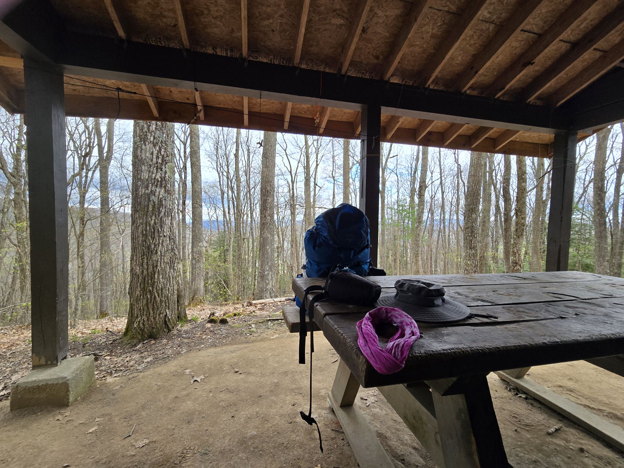 Day 14: The Joy of Walking on the Table in the Rain - The Trek
