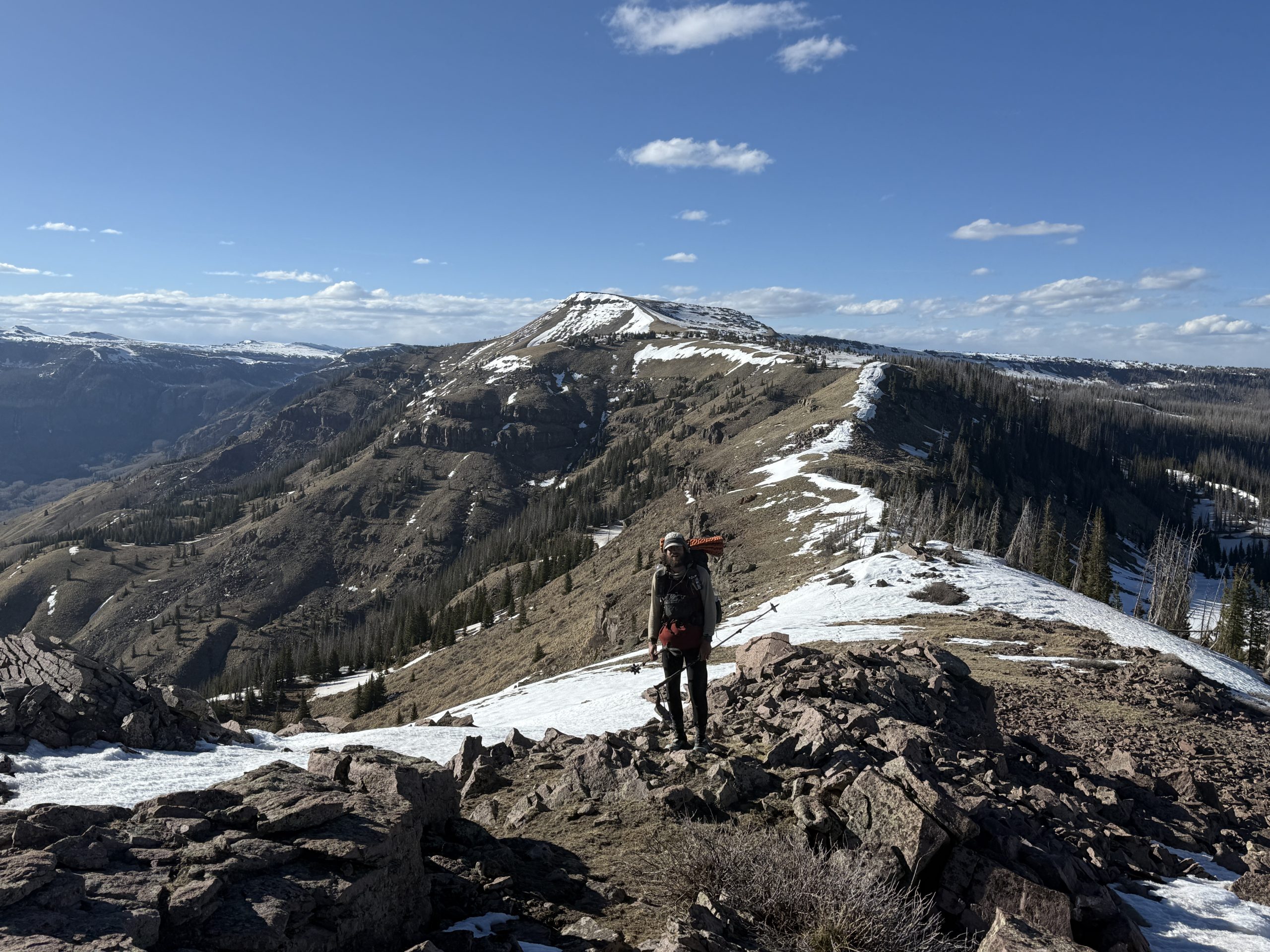 CDT + GDT: Chama to Pagosa Springs - Trudging through 10 Inches of ...