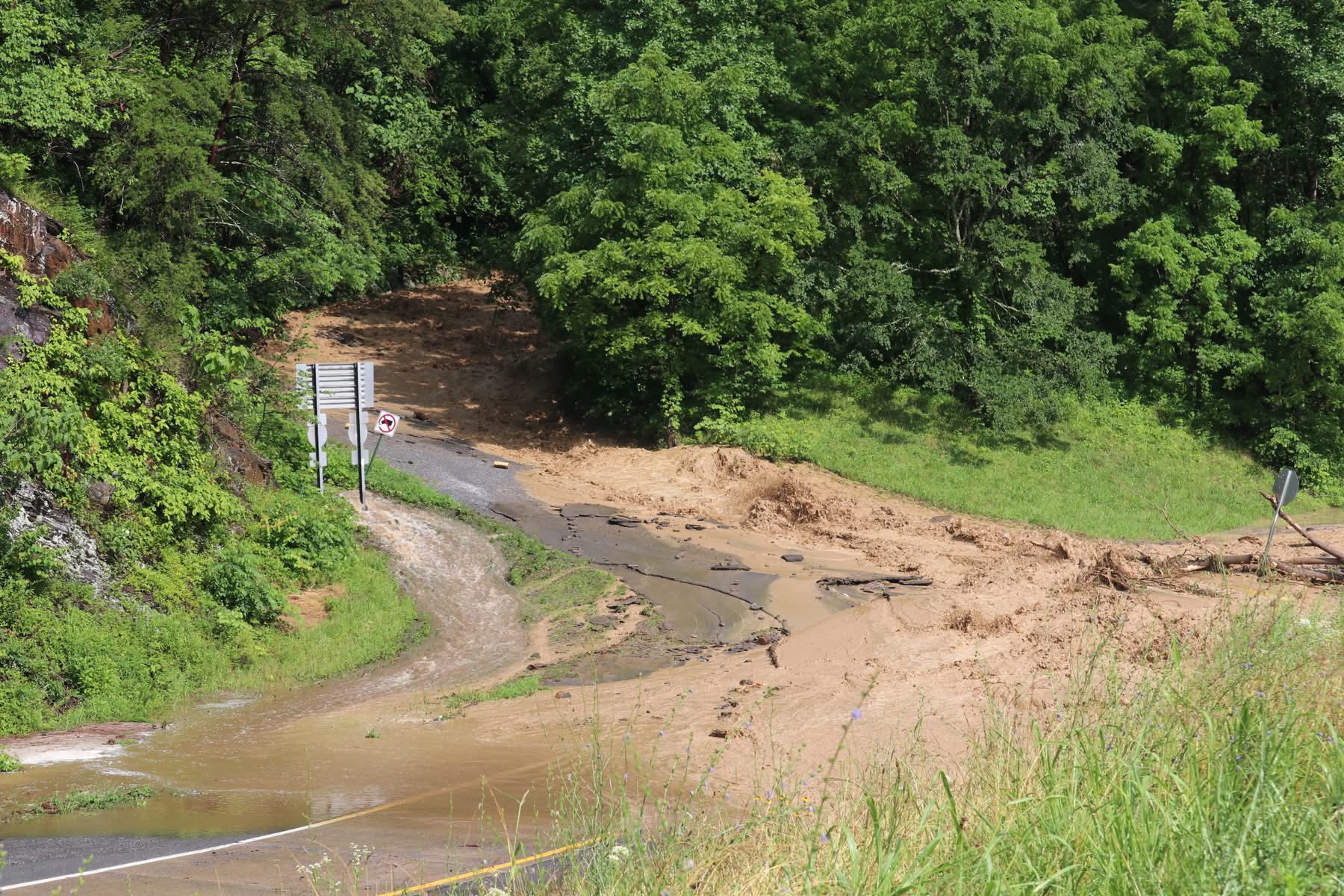 Appalachian Trail Damaged, Standing Bear Hostel Evacuated Amid Flash ...