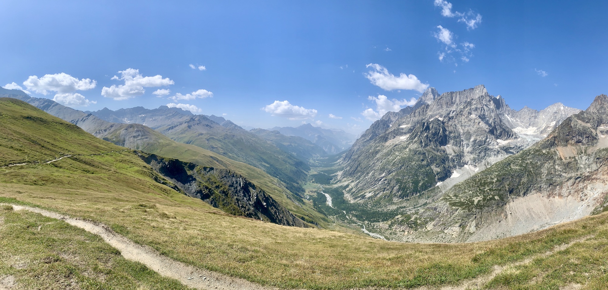 A Relentless Climb into Switzerland via the Grand Col Ferret Brings the ...