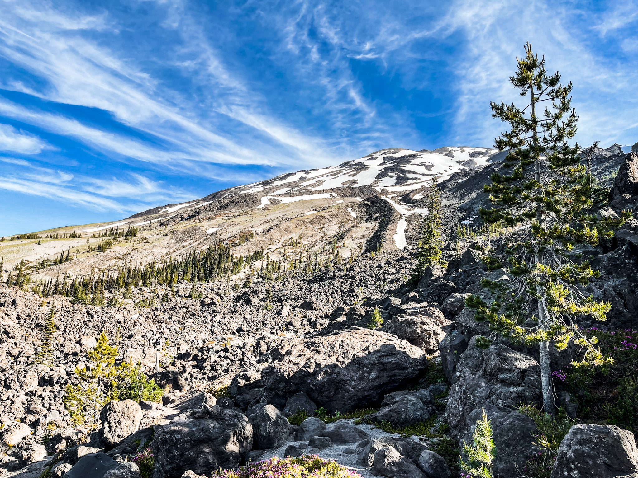 The Loowit Trail: Logistics and Day 1 - The Trek
