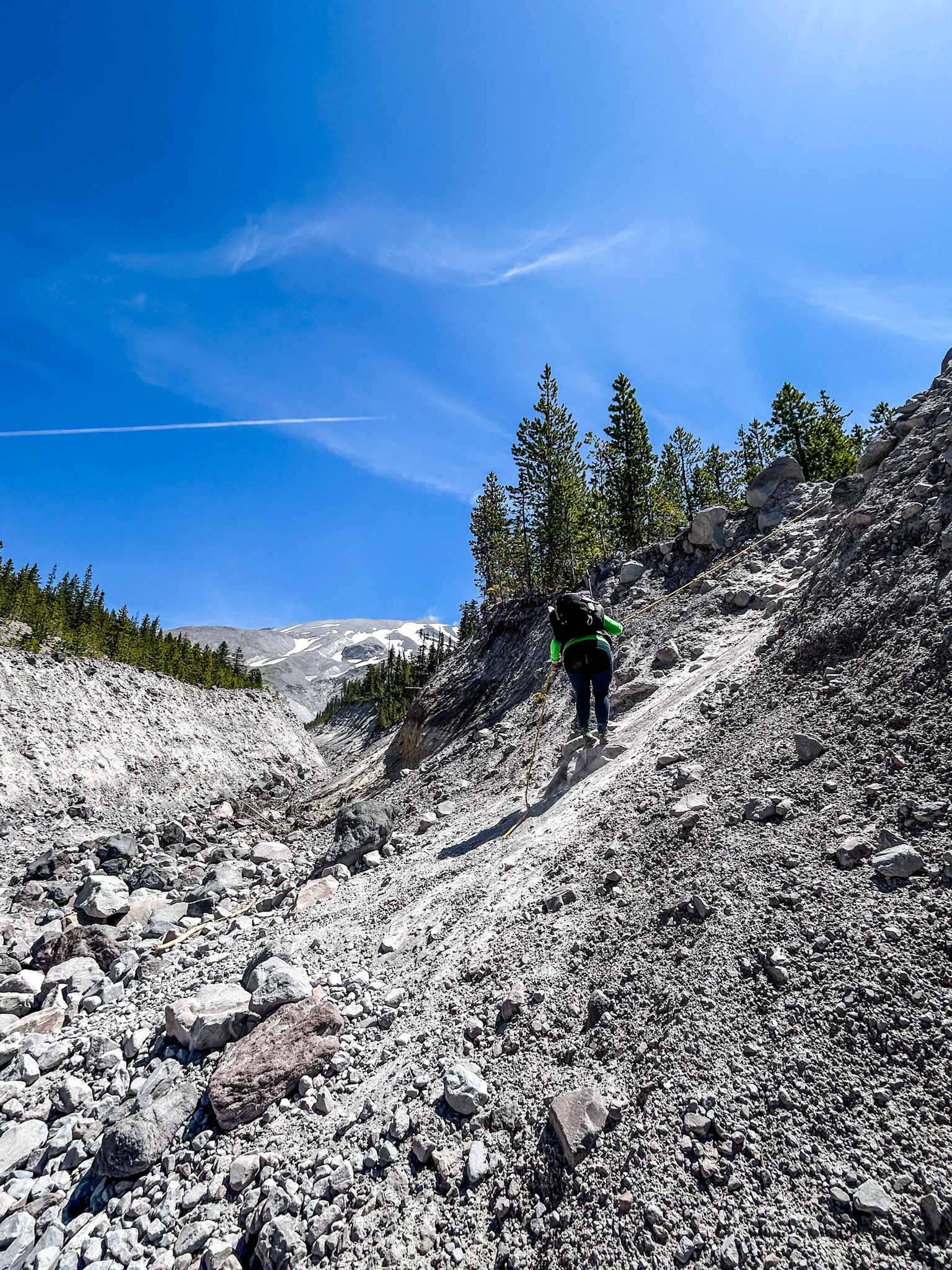 The Loowit Trail: Logistics and Day 1 - The Trek
