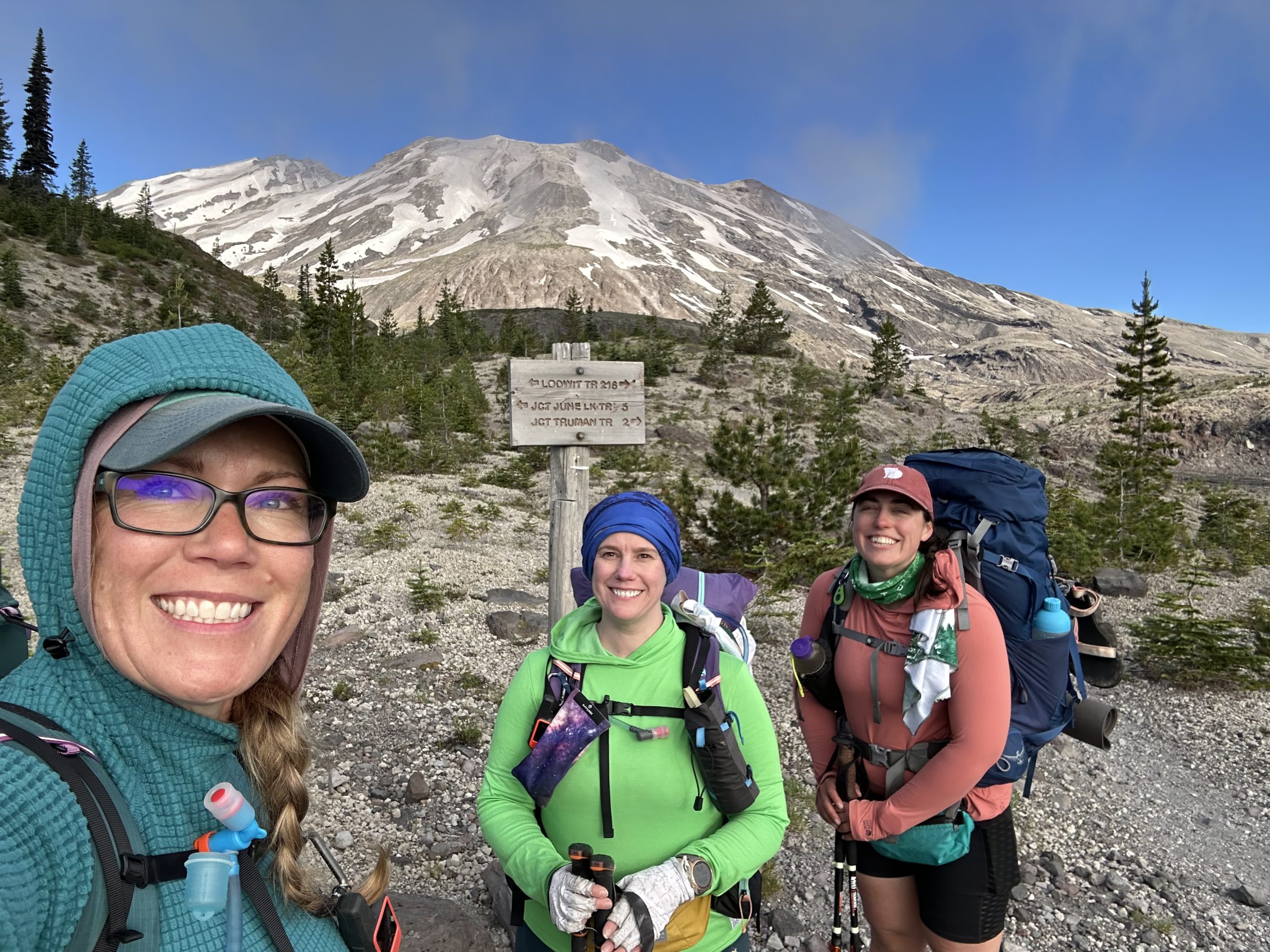 Last Day on the Loowit Trail - The Trek